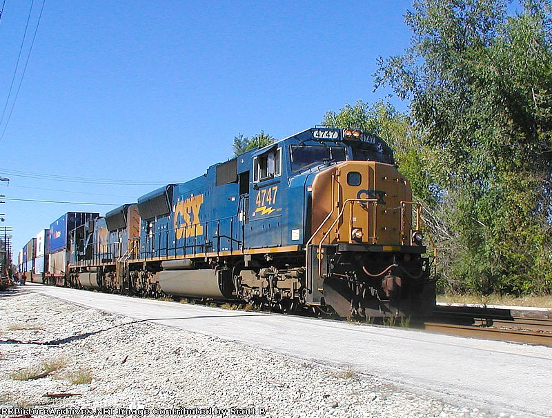 CSX 4747 Q164